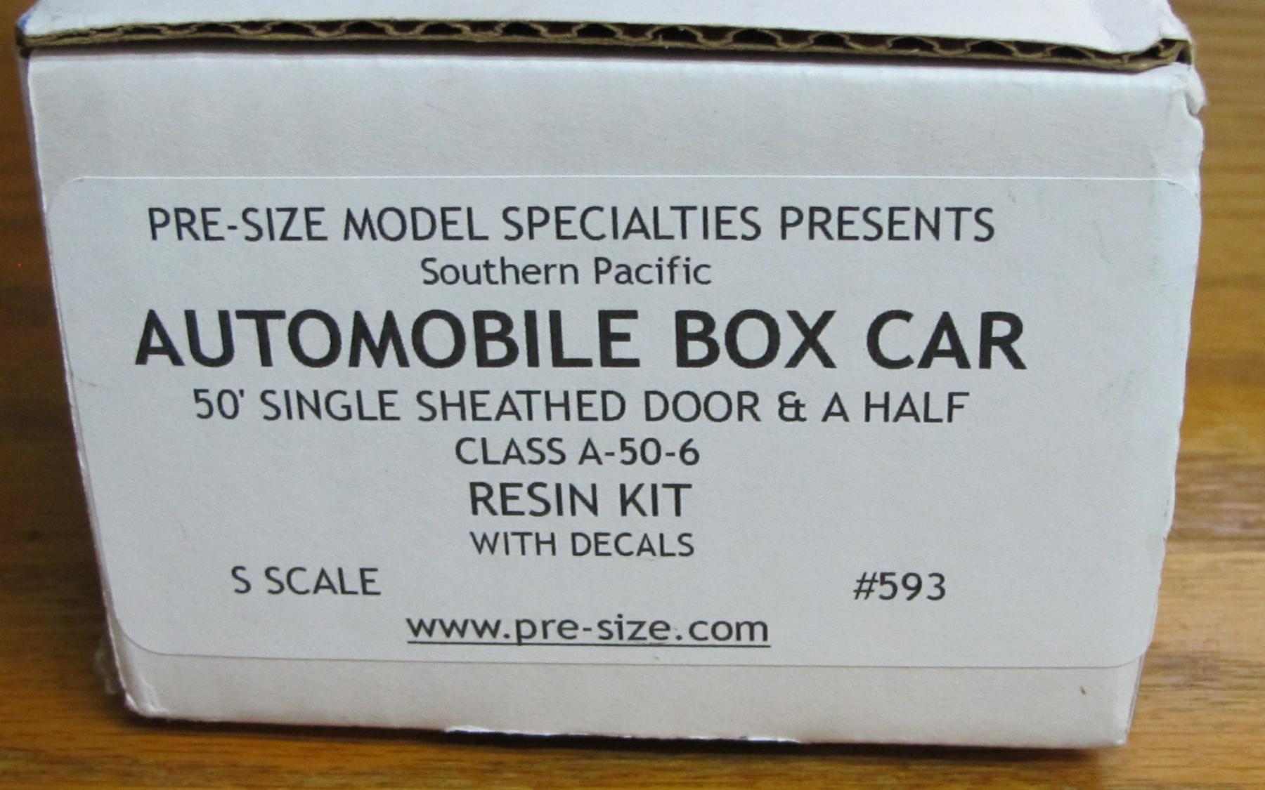 Model Information | SP A-50-6 Box Car | The Equipment | Peter's Model ...
