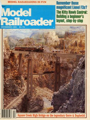 Articles Listing | Model Railroader 1981-12 | My Library | Peter's ...